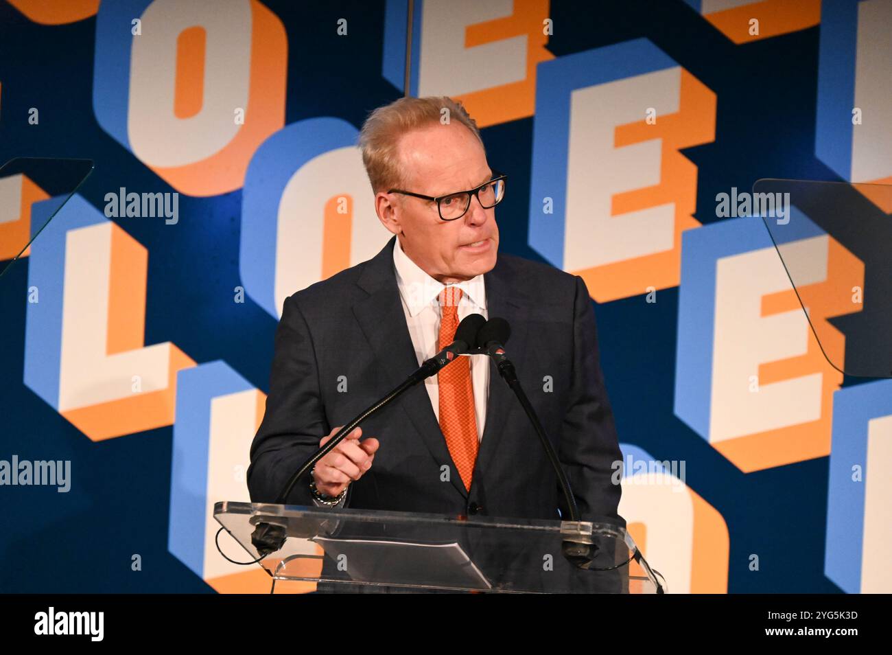 Tyler Mathisen während der Gerald Loeb Awards 2024, die von der UCLA ...