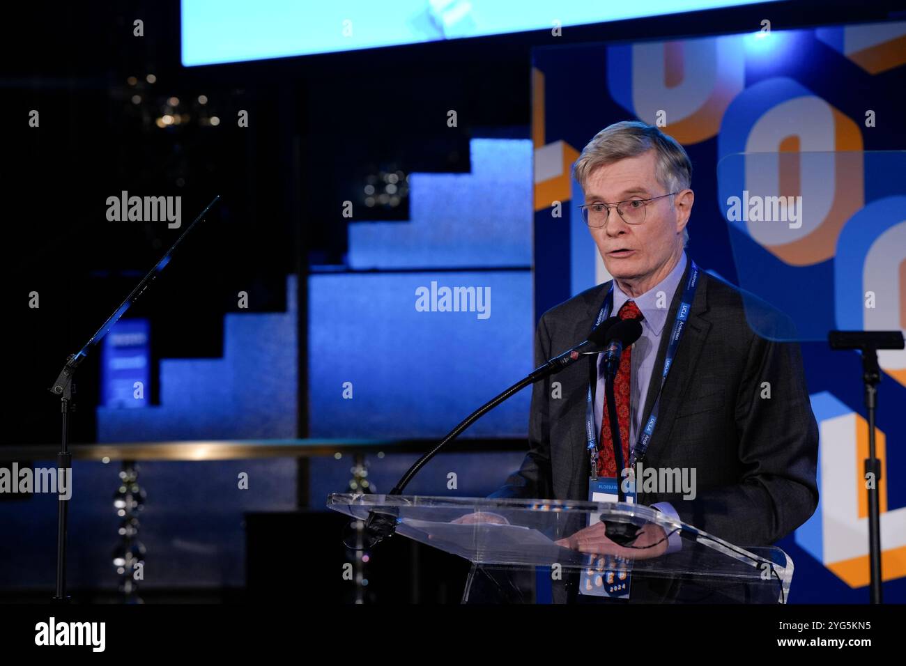 Martin Peers bei den Gerald Loeb Awards 2024, die von UCLA Anderson ...