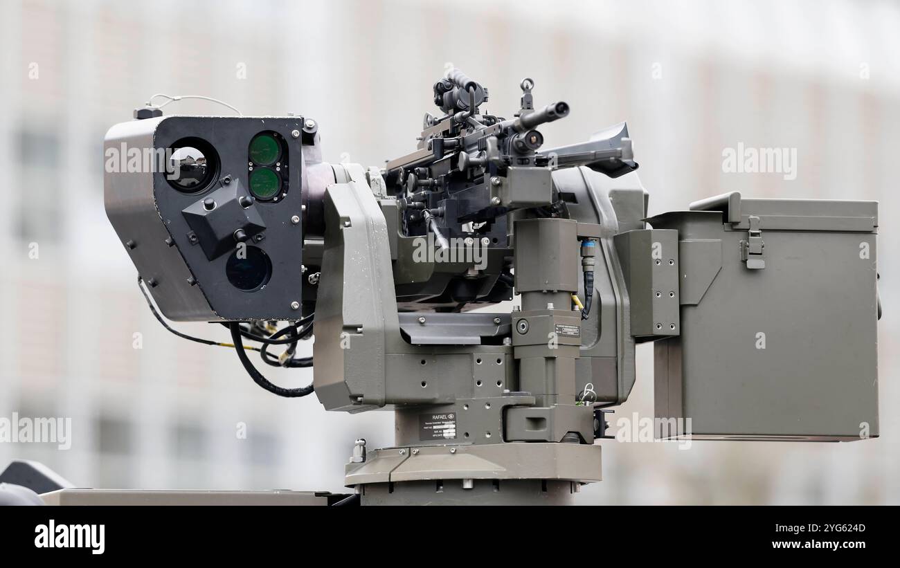 Geschütz des Eagle IV, 06.11.2024, MainTEX 2024 Antiterroruebung von ...