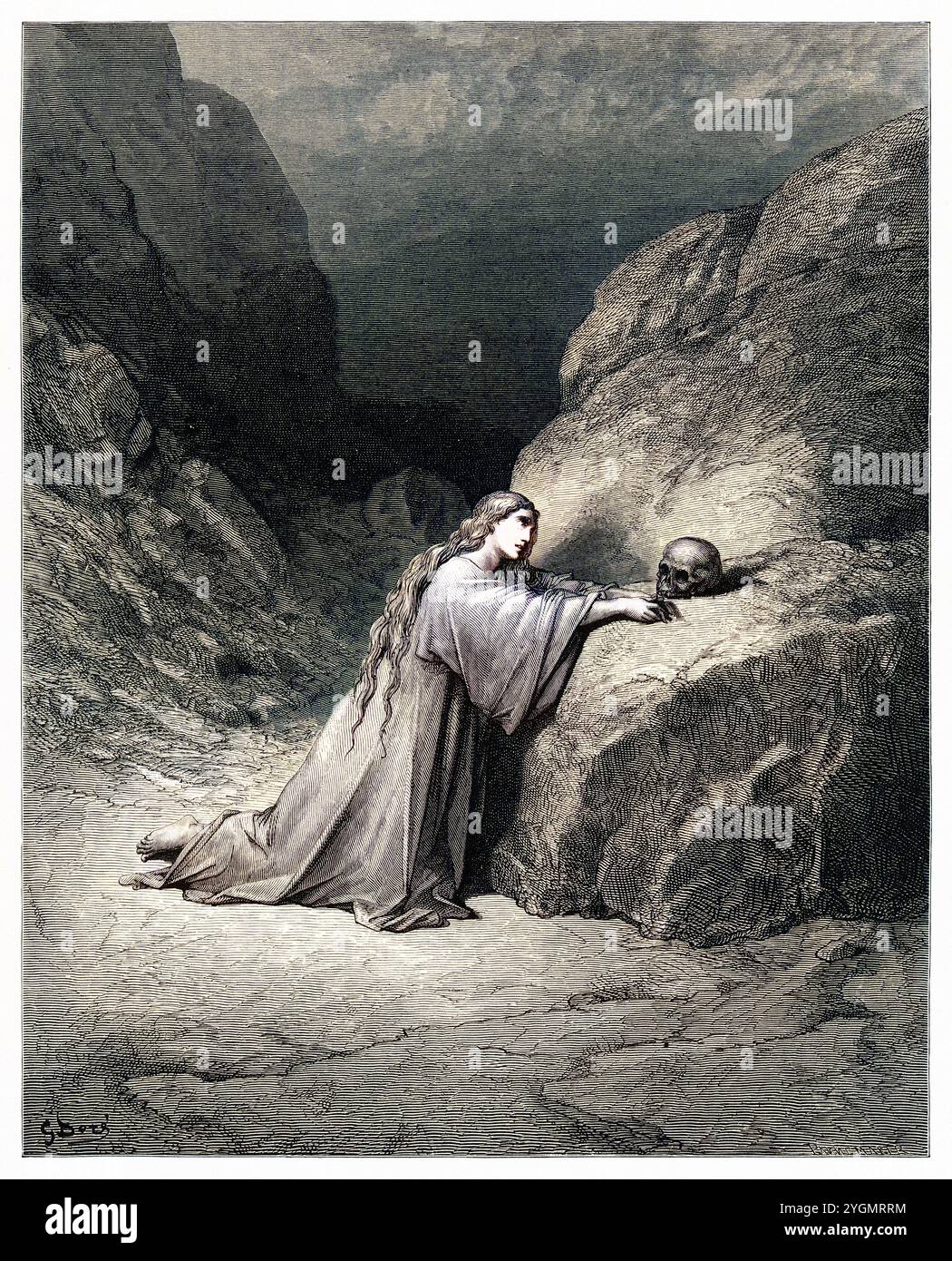 Jesus an maria magdalena Ausgeschnittene Stockfotos und -bilder - Alamy