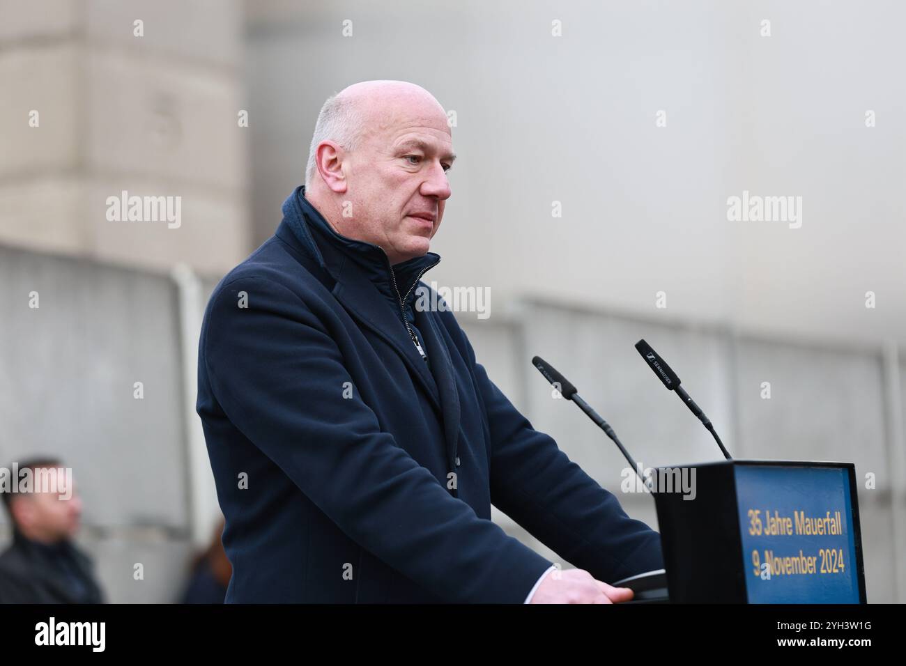 Deutschland, Berlin, 9. November 2024. Regierender Bürgermeister Kai ...