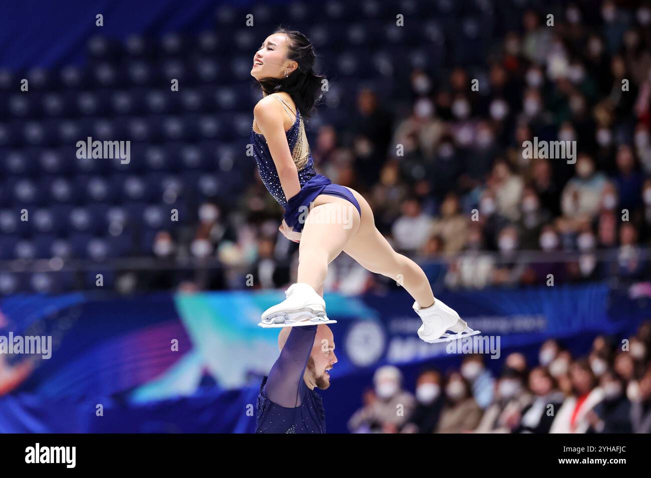 Yoyogi 1. Gymnasium, Tokio, Japan. November 2024. Ellie kam & Danny O'Shea (USA), 8. NOVEMBER ...