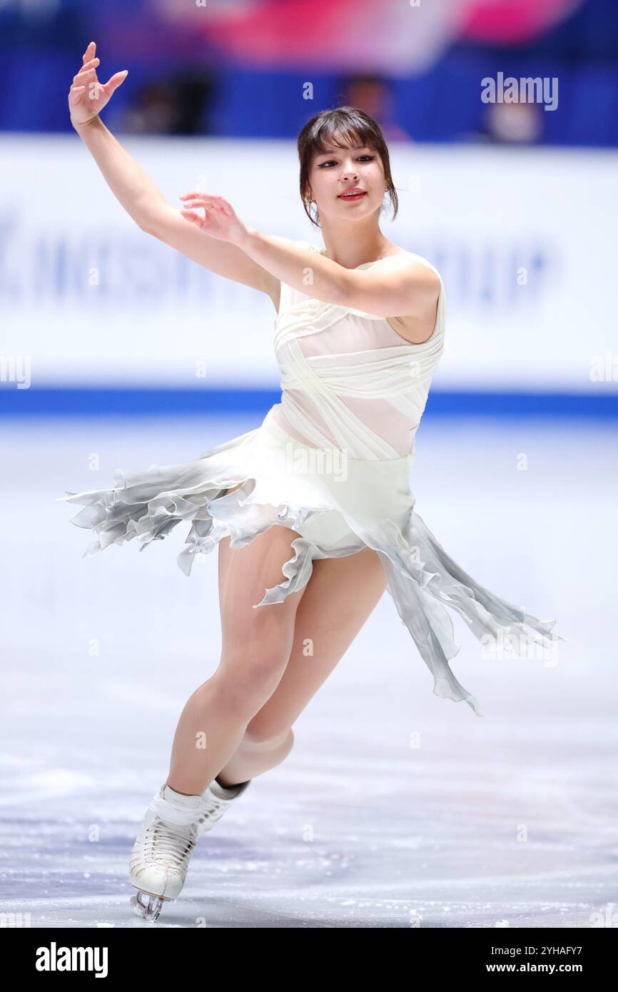 Yoyogi 1. Gymnasium, Tokio, Japan. November 2024. Alysa Liu (USA), 8. NOVEMBER 2024 ...