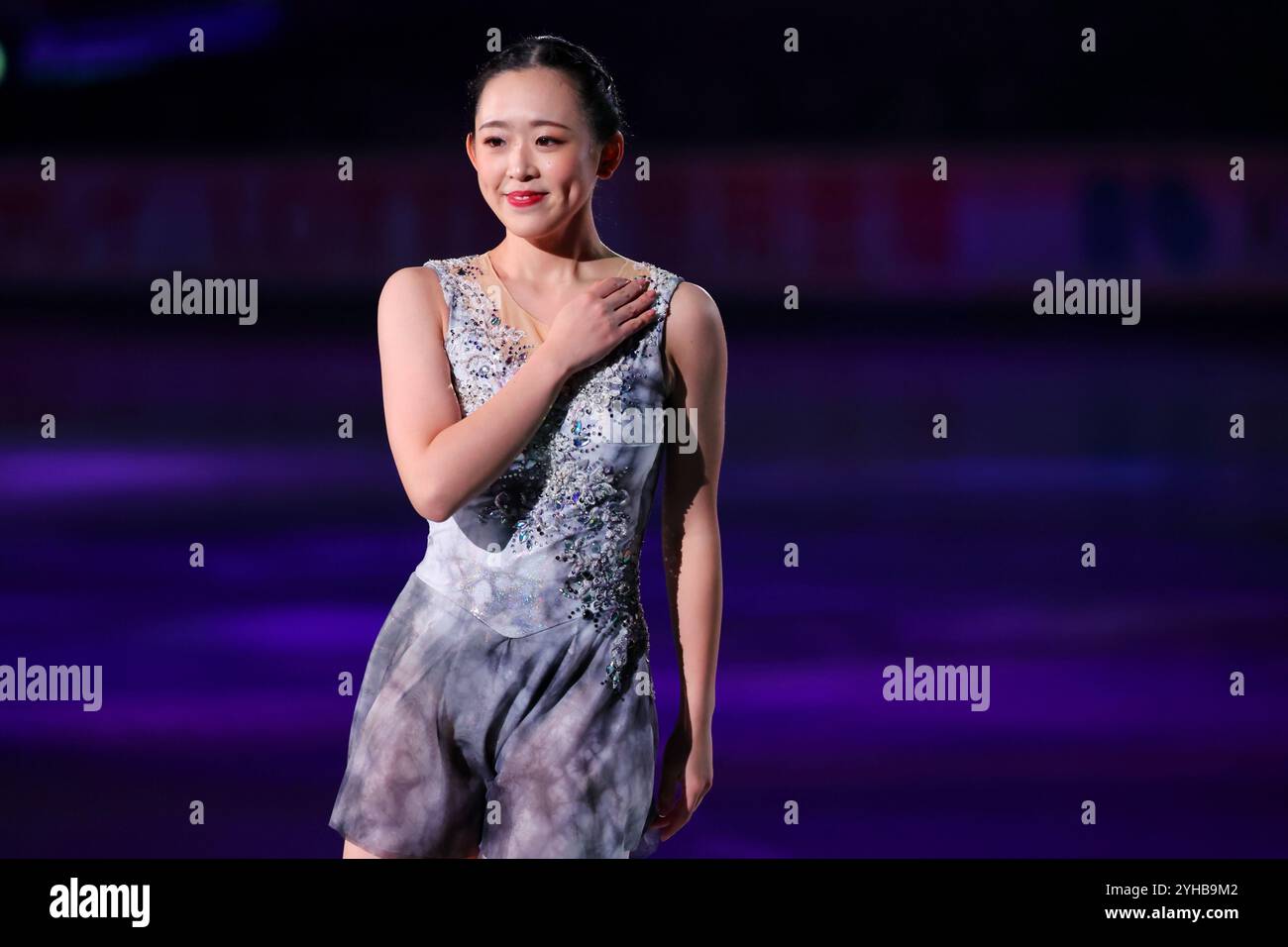 Yoyogi 1. Gymnasium, Tokio, Japan. November 2024. Yuna Aoki (JPN), 10. NOVEMBER 2024 ...