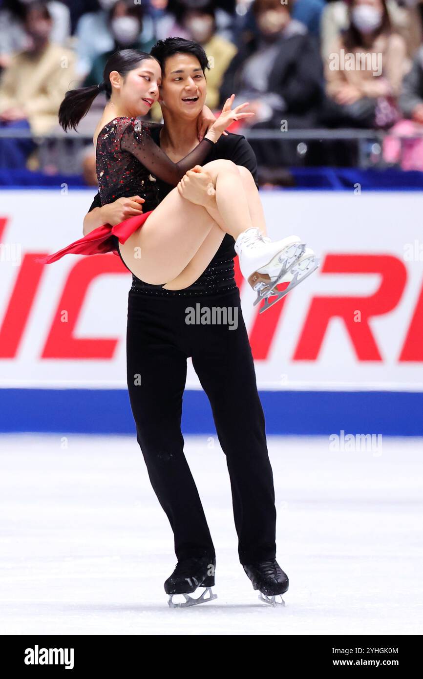 Yoyogi 1. Gymnasium, Tokio, Japan. November 2024. Riku Miura & Ryuichi Kihara (JPN), 9. NOVEMBER ...