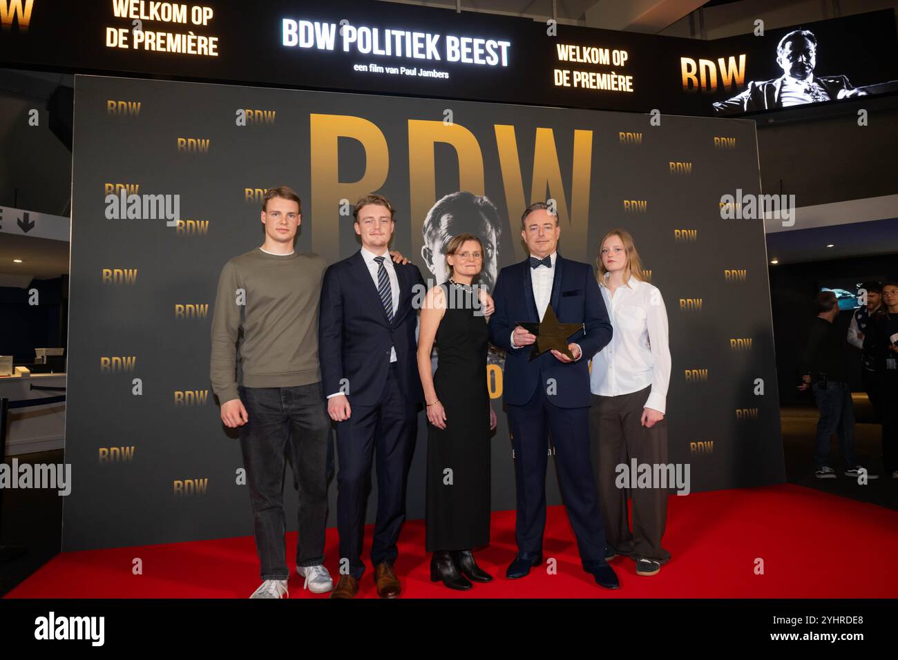 Antwerpen, Belgien. November 2024. N-VA-Vorsitzender Bart de Wever ...