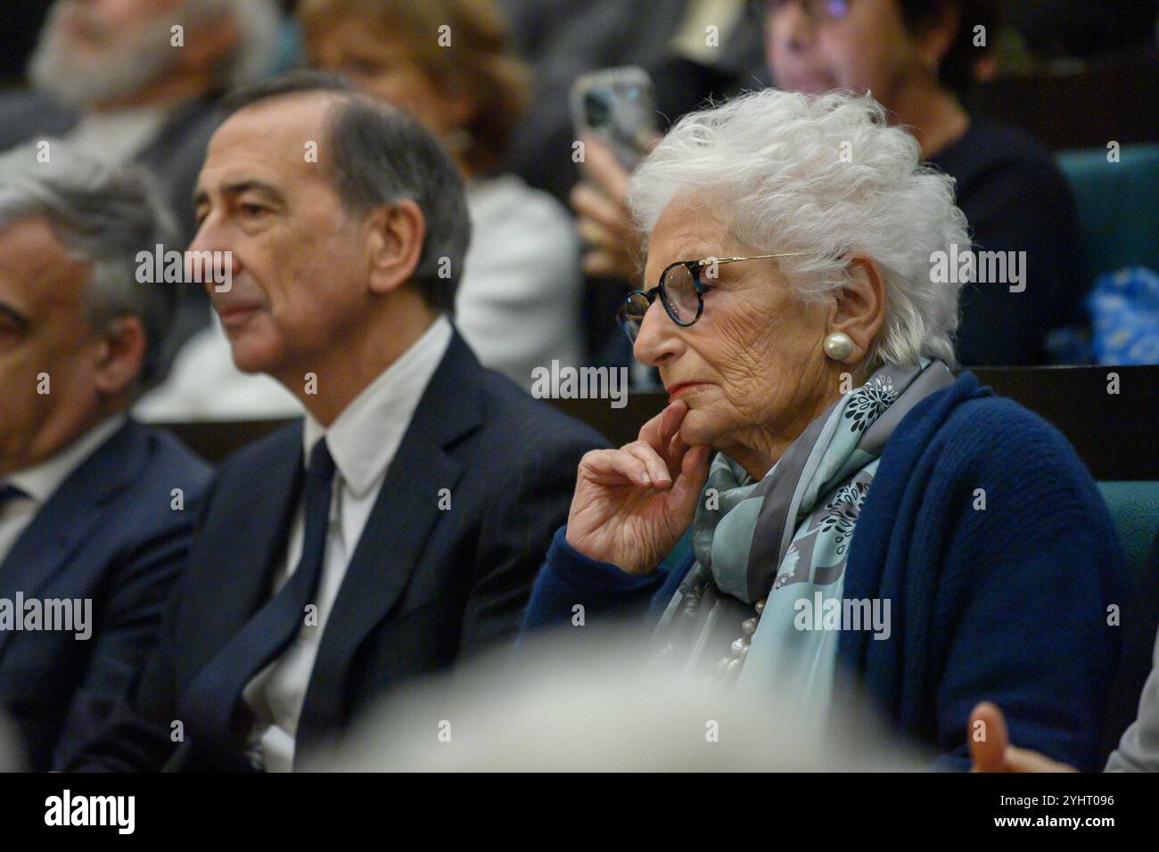 Mailand, Mailand. November 2024. Liliana Segre bei der Anteprima ...