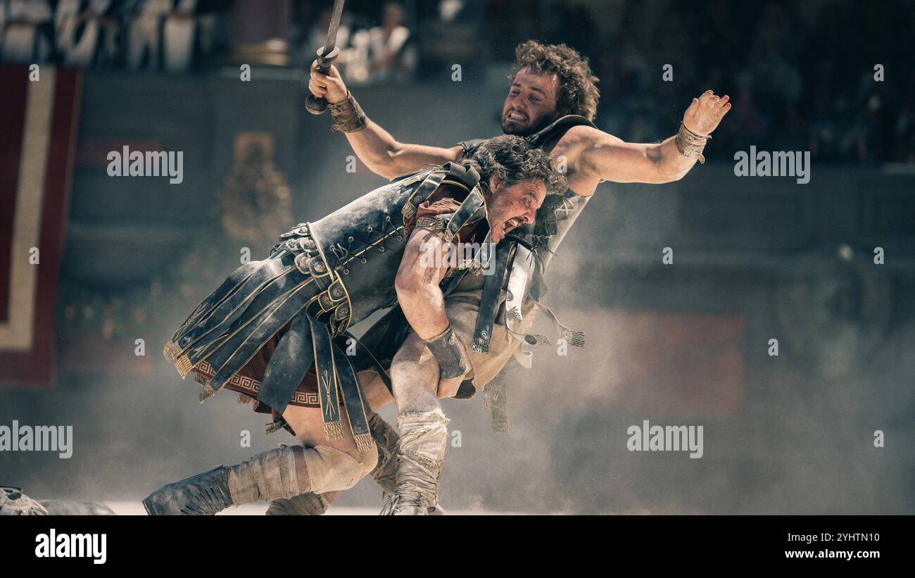 GLADIATOR II (alias GLADIATOR 2), von links: Pedro Pascal, Paul Mescal, 2024. ph: Aidan Monaghan ...