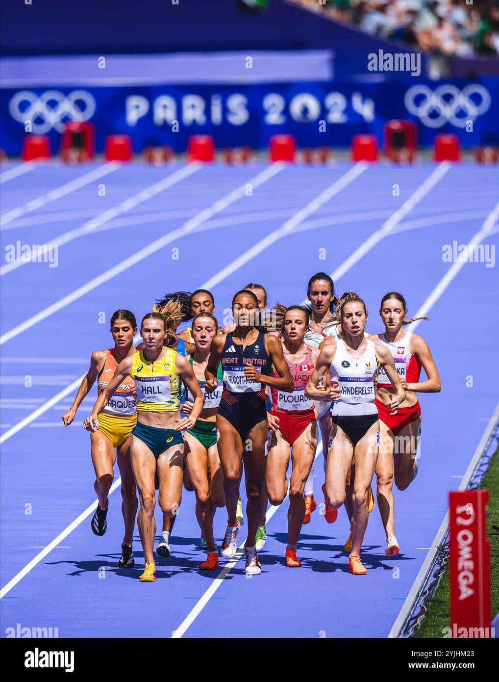 Revee Walcott-Nolan nahm an den 1500-Meter-Strecken der Olympischen ...