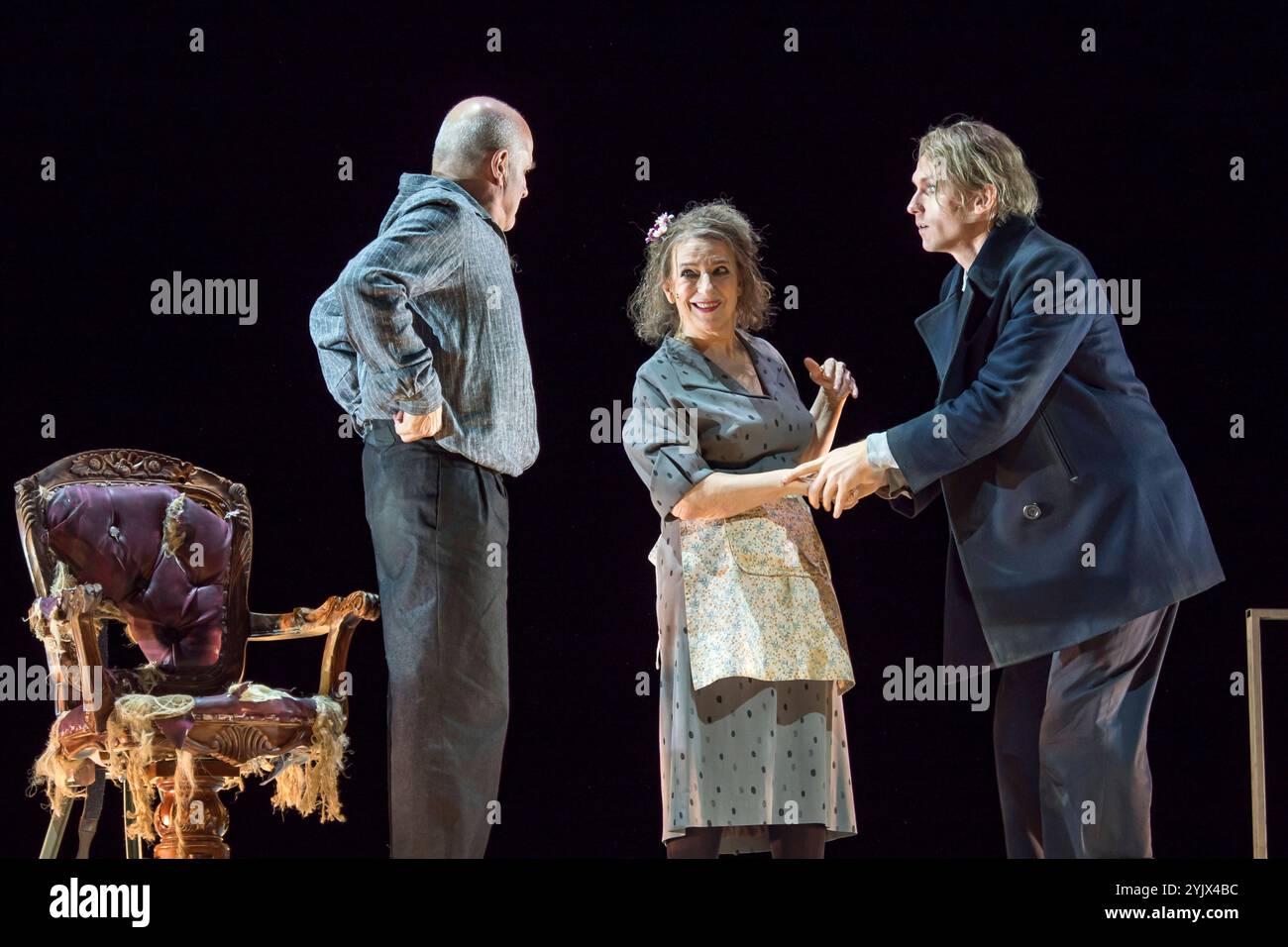 Saenger Christopher Purves als Sweeney Todd, Dagmar Manzel als Mrs ...