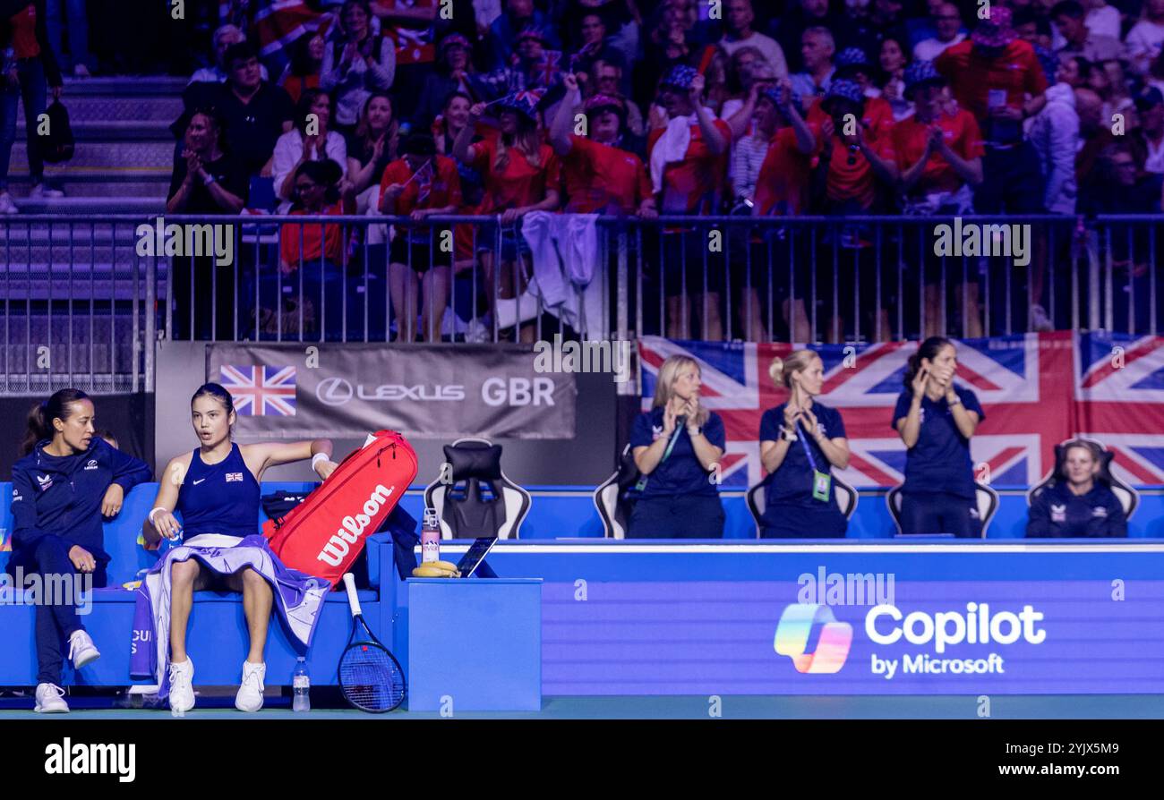 15. November 2024; Palacio de Deportes Jose Maria Martin Carpena Arena ...