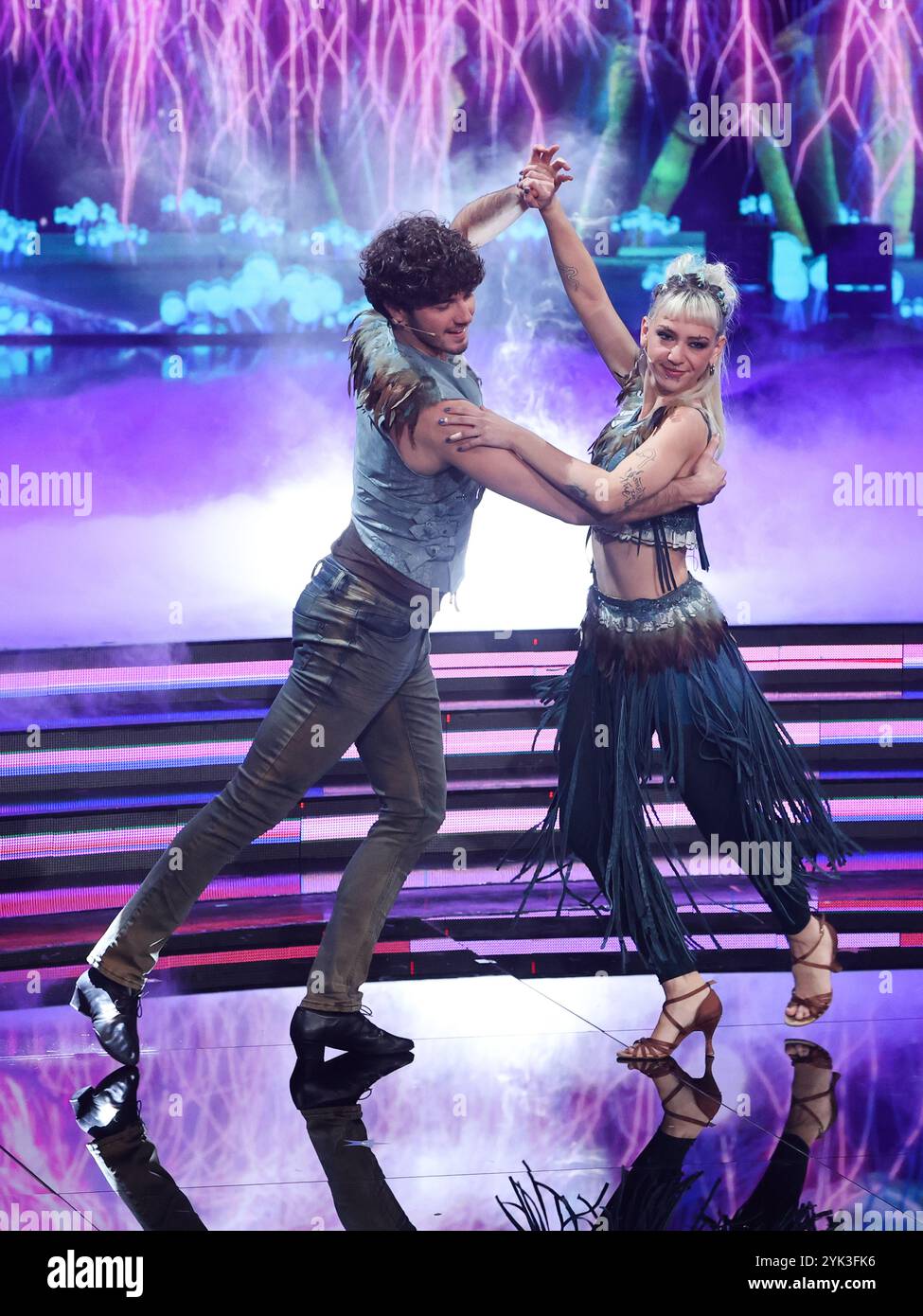 Rom, Rai Auditorium des Foro Italico, TV-Show „Dancing with the Stars ...
