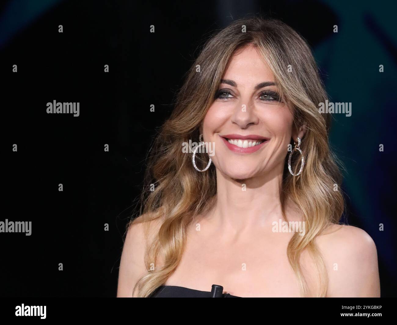 Rom, Rai Studios Ex Dear, TV-Show 'Belve'. Auf dem Foto: Francesca Fagnani Stockfotografie - Alamy