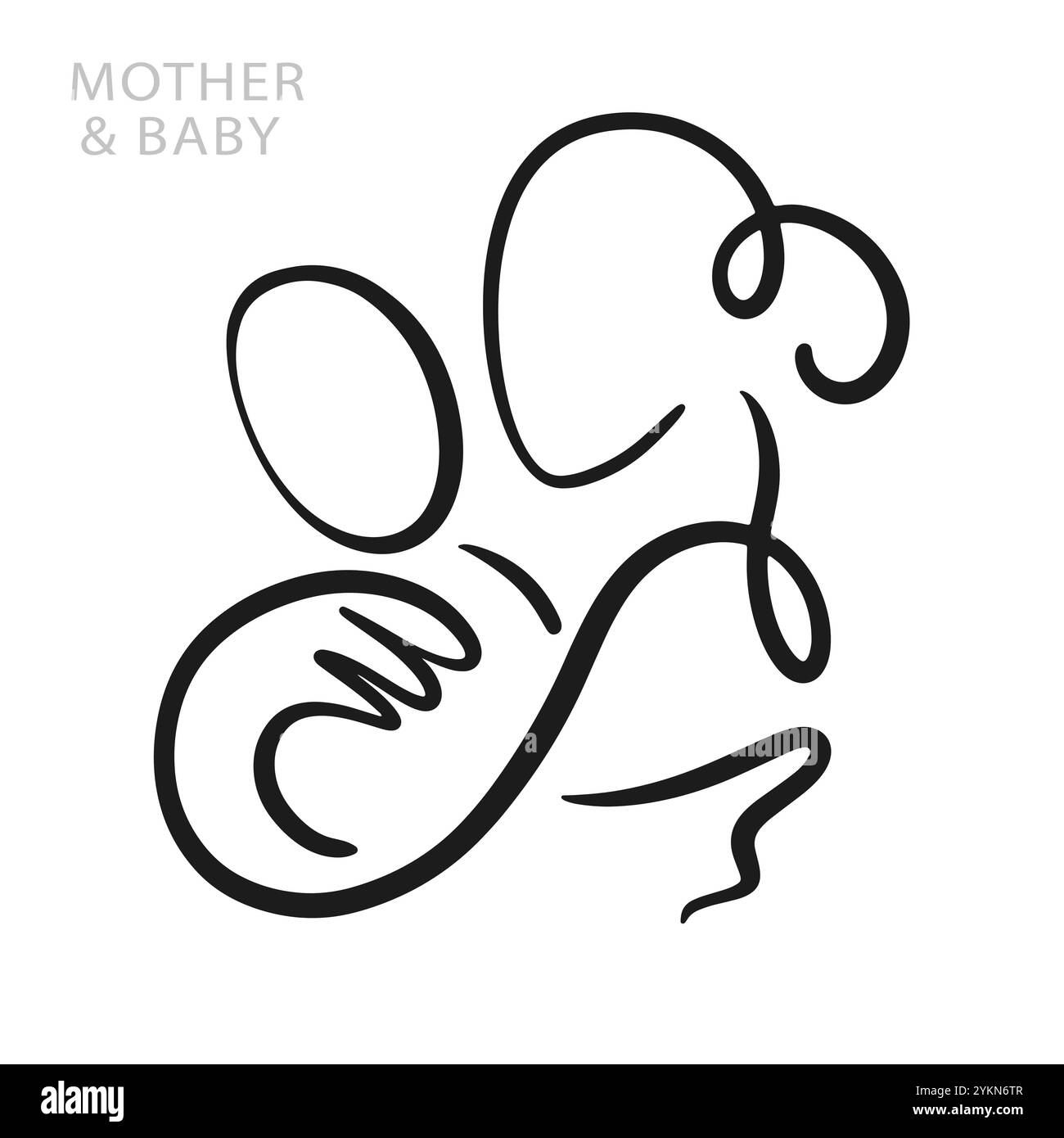 Zeichnen für mama Schwarzweiß-Stockfotos und -bilder - Alamy