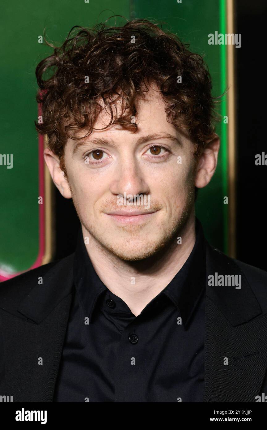 Ethan Slater bei der Europapremiere des Kinofilms Wicked: Part I ...