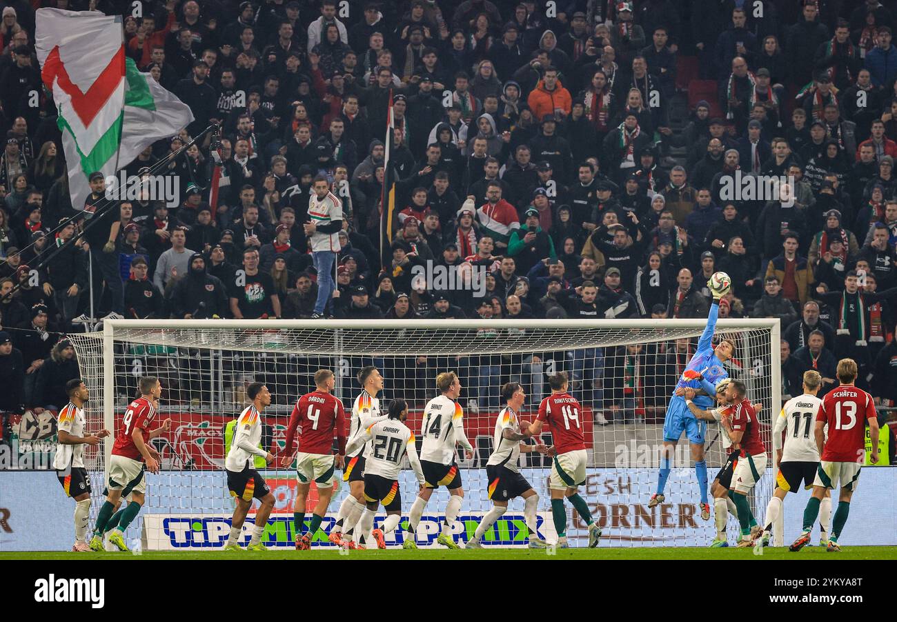 BUDAPEST, UNGARN - 19. NOVEMBER: UEFA Nations League 2024/25 League Ein ...
