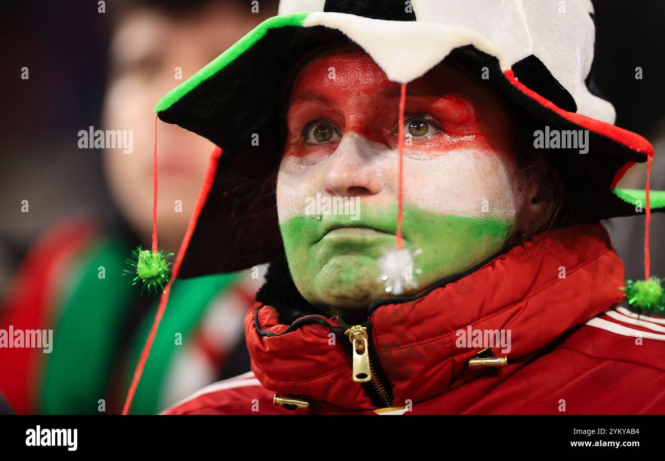 BUDAPEST, UNGARN - 19. NOVEMBER: UEFA Nations League 2024/25 League Ein ...