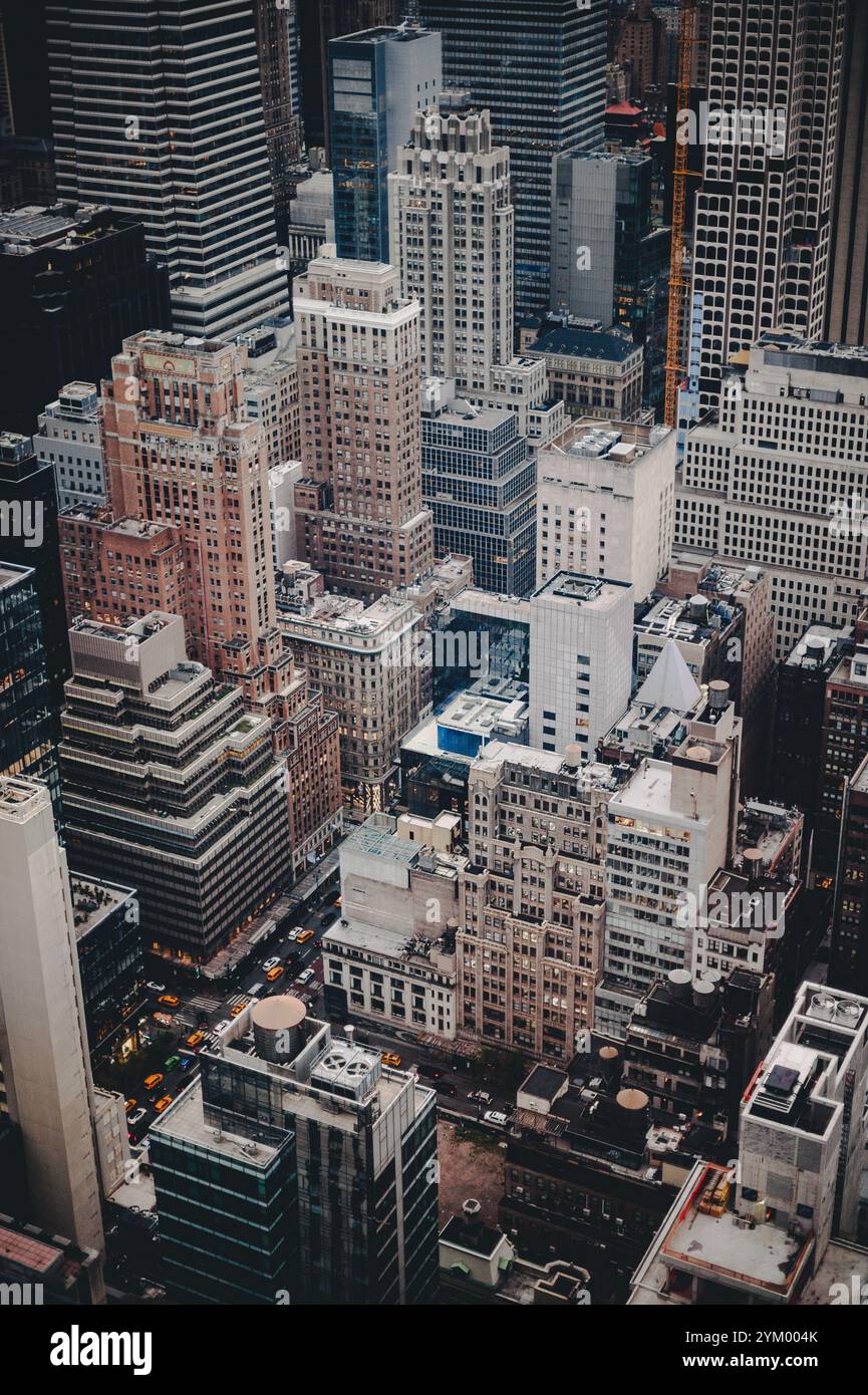 27. September 2024 – die Skyline von Manhattan New York City aus Sicht ...