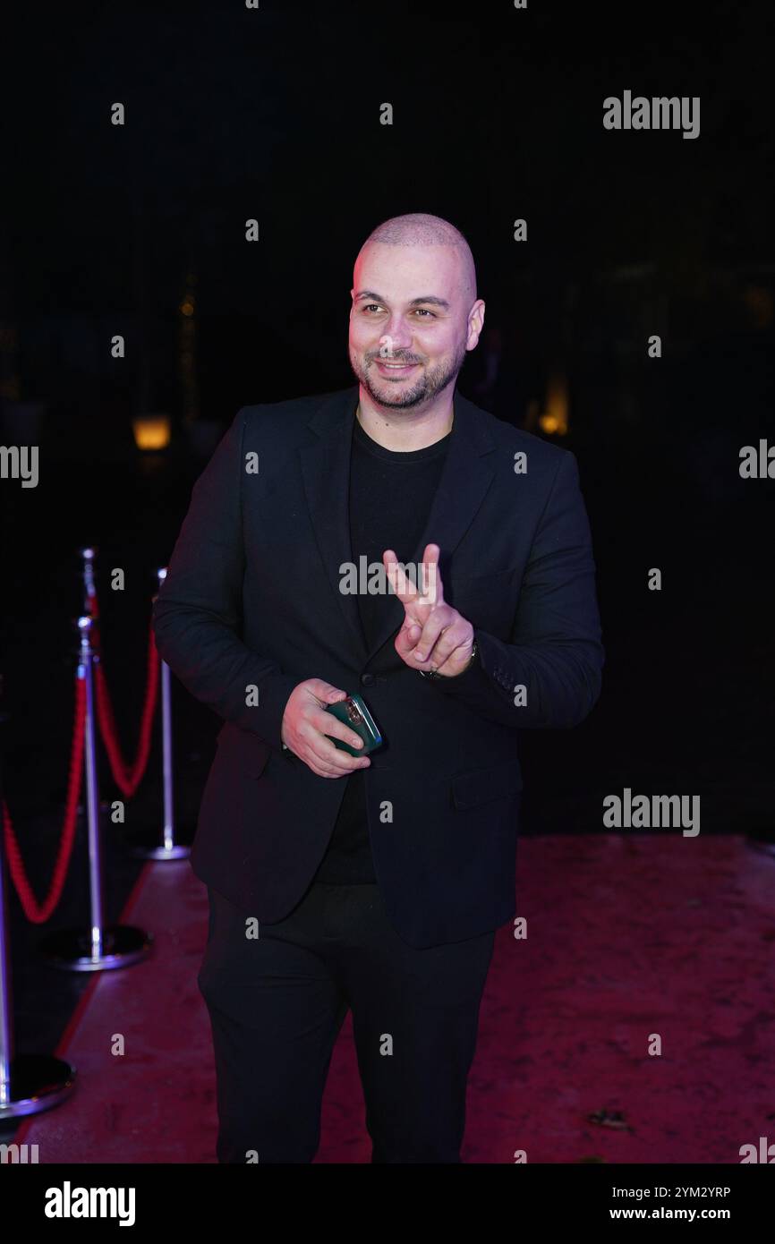 Belgrad, Serbien. November 2024. 19. November 2024, Belgrad - die Feier ...