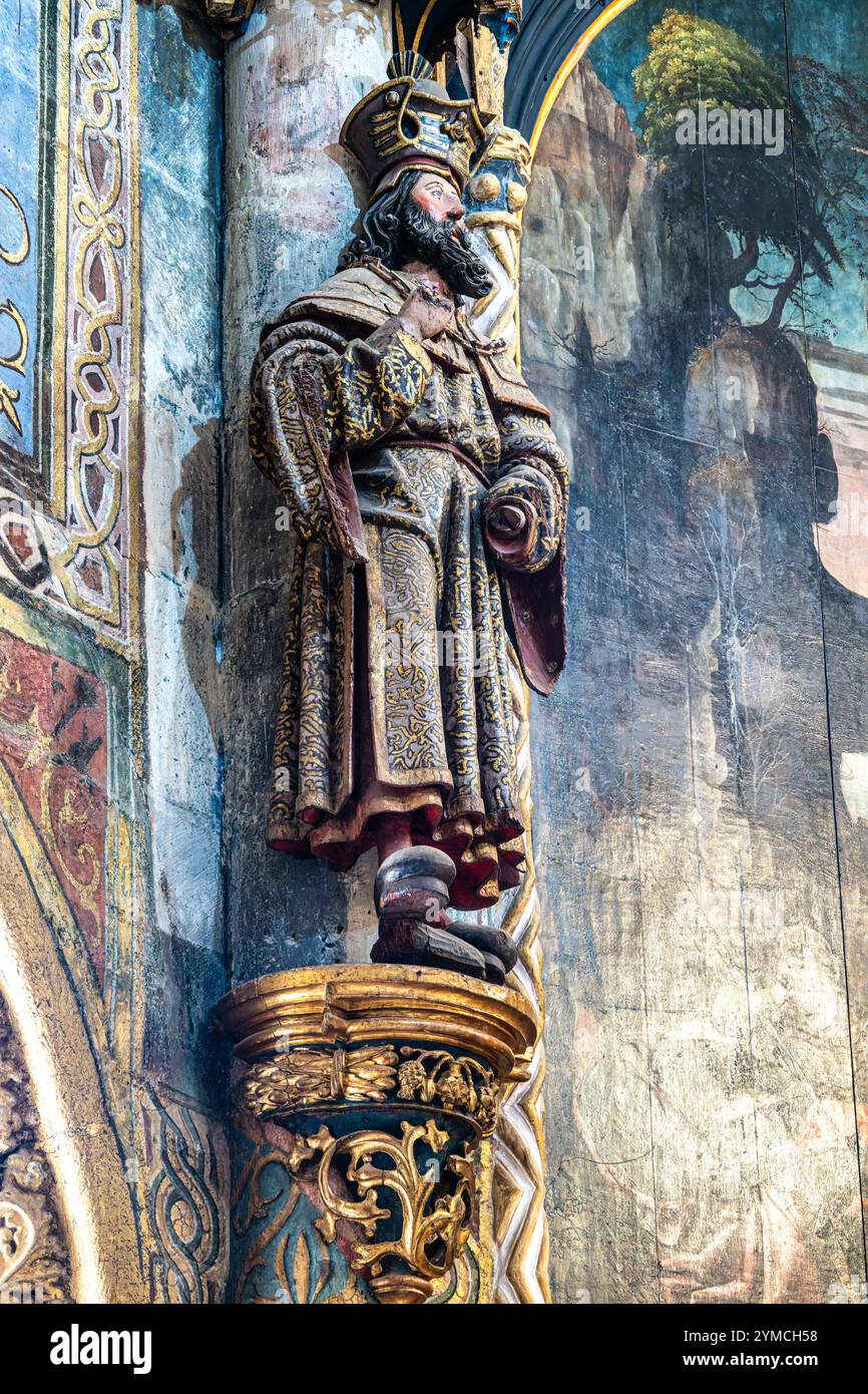 Blick von innen auf die Charola des Klosters Christi, herrliche ...