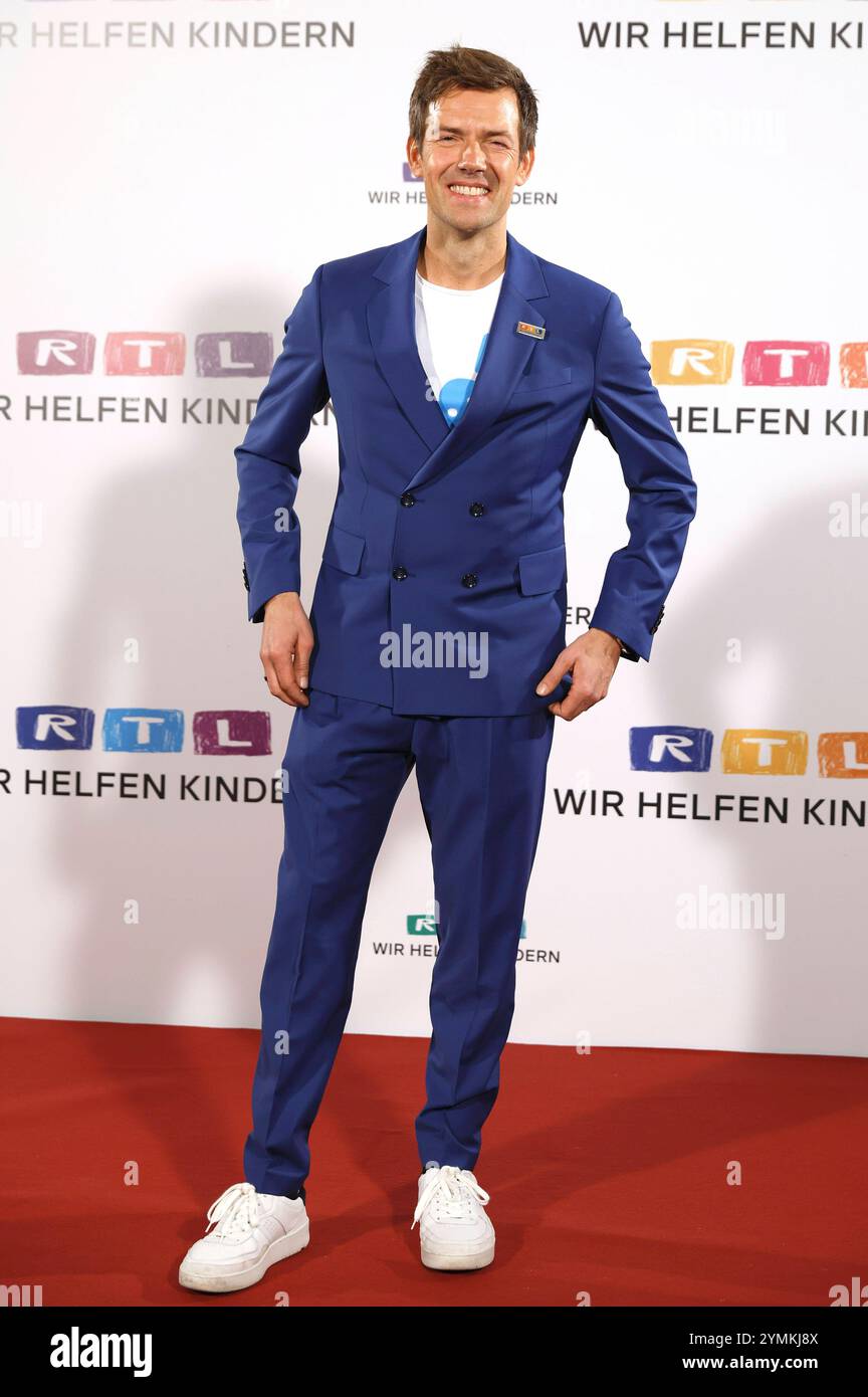 Maik Meuser am 29. RTL-Spendenmarathon 2024 im Studio 8 der EMG Studios. Hürth, 21.11.2024 ...