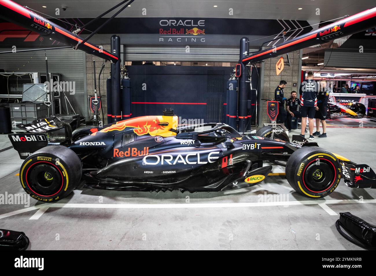 Die Ruhe vor dem Sturm. Der Red Bull von Max Verstappen (NED, Oracle ...