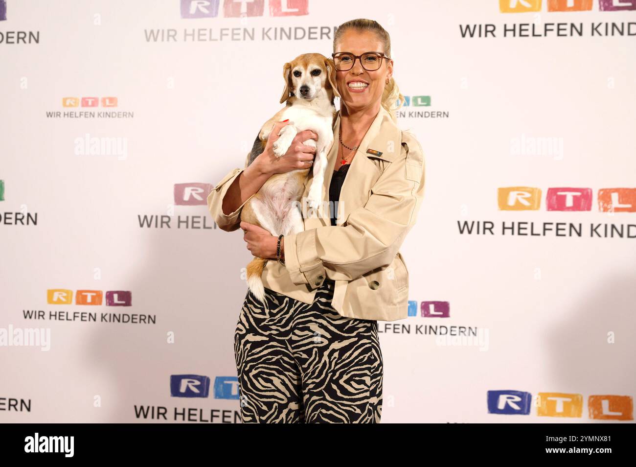 DOC Polly beim 29. RTL-Spendenmarathon 2024 im Studio 8 der EMG Studios ...