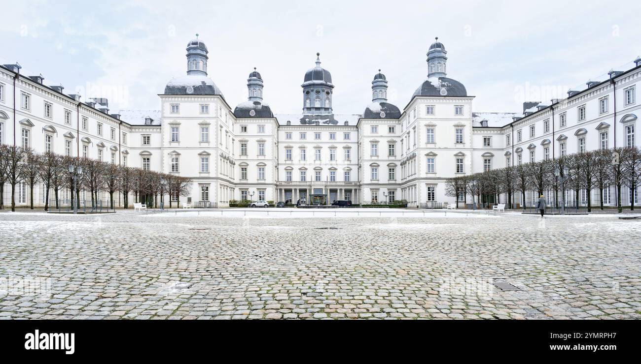 Das Jagdschloss Bensberg, das Anfang des 18. Jahrhunderts erbaut und ...