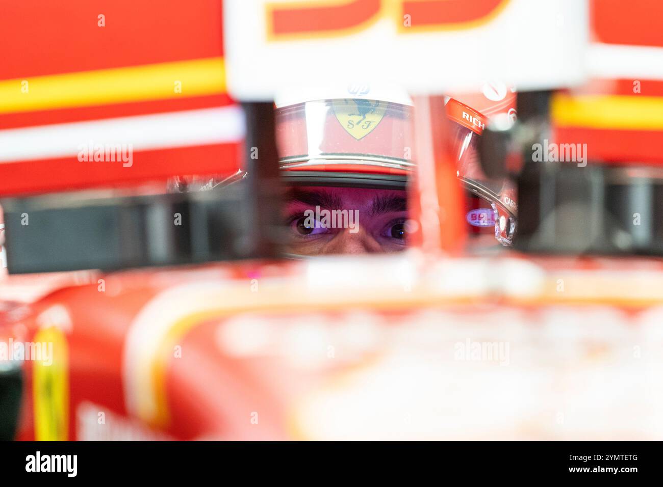 Las Vegas, Usa. November 2024. Der spanische Formel-1-Pilot Carlos Sainz Jr. von Scuderia ...