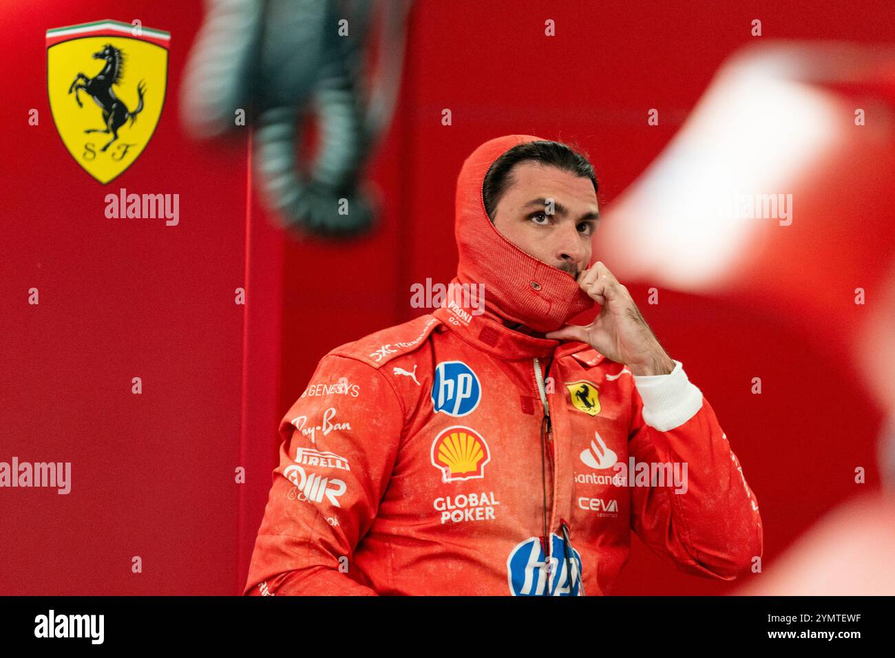 Las Vegas, Usa. November 2024. Der spanische Formel-1-Pilot Carlos Sainz Jr. von Scuderia ...