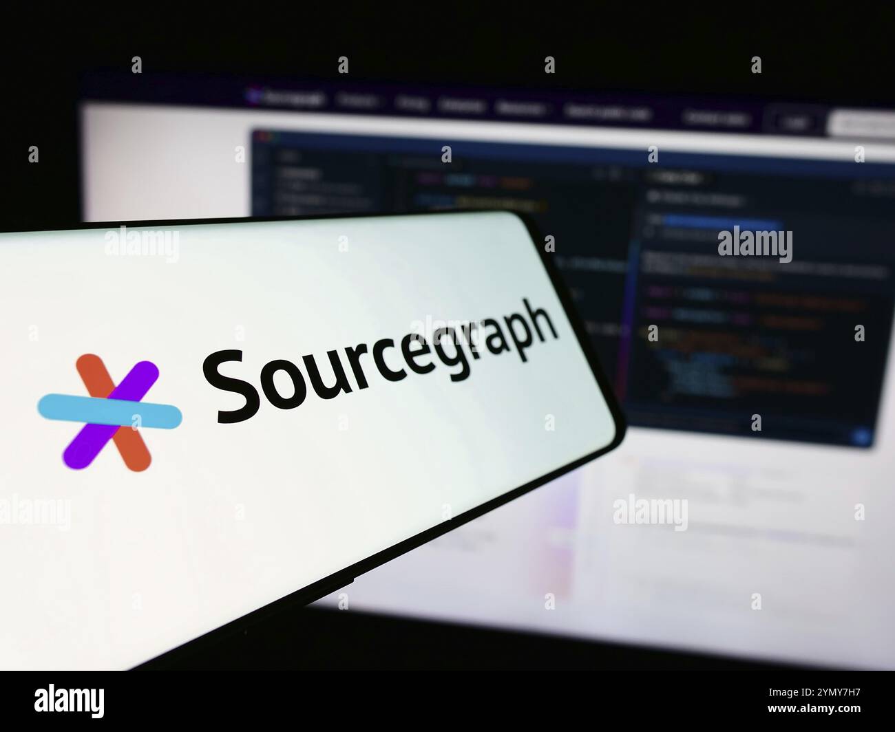 Sourcegraph logo -Fotos und -Bildmaterial in hoher Auflösung – Alamy
