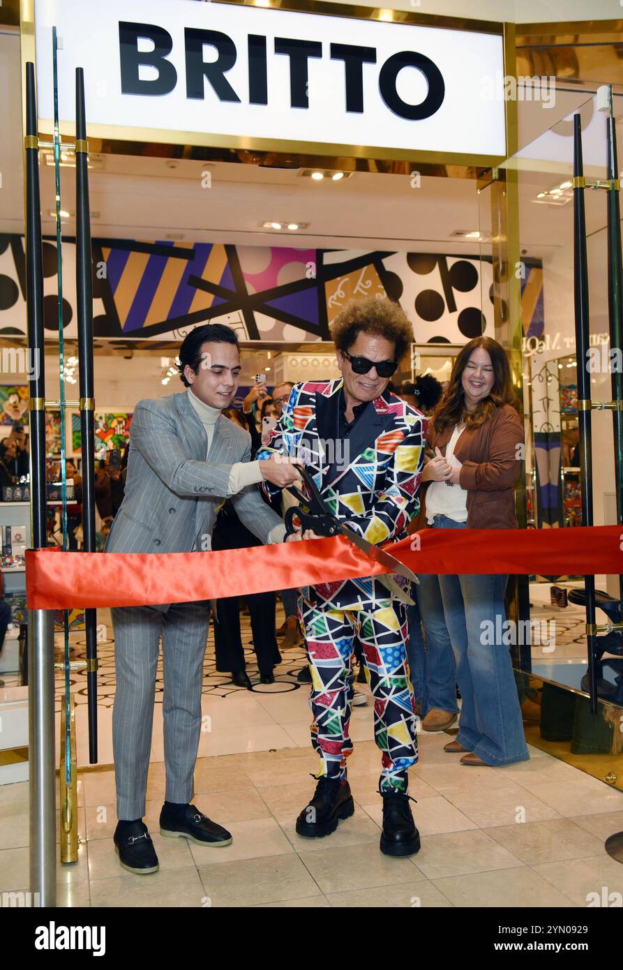 Atlanta, Ga. 23. November 2024. Lucas Vidal, CEO Britto Group, Romero ...