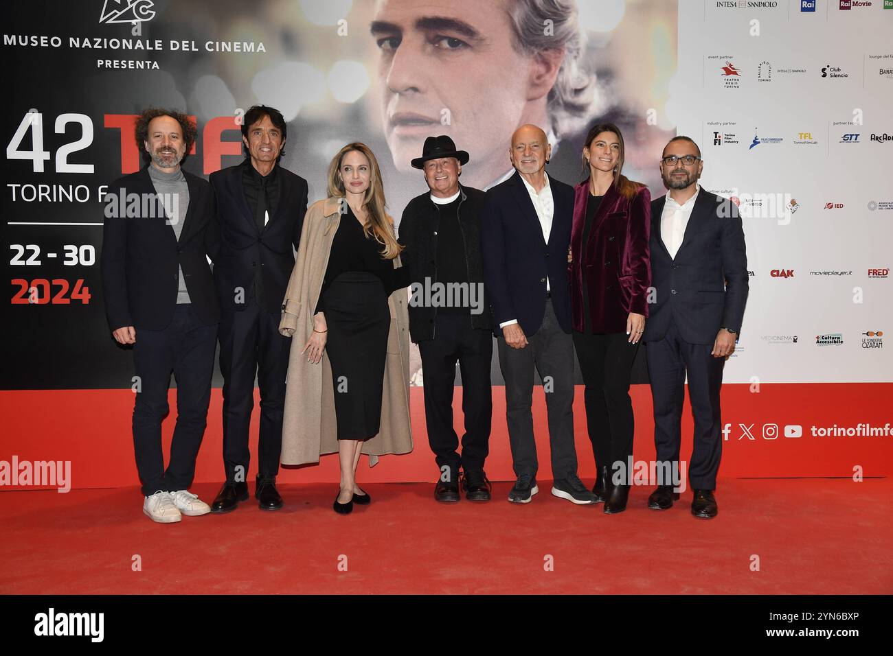 Turin: 42. Turiner Filmfestival. Fotoruf Stars of the Mole an Angelina ...