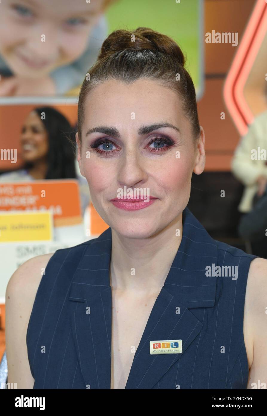 Moderatorin Bella Lesnik nimmt am 29. RTL Spendenmarathon wir helfen ...