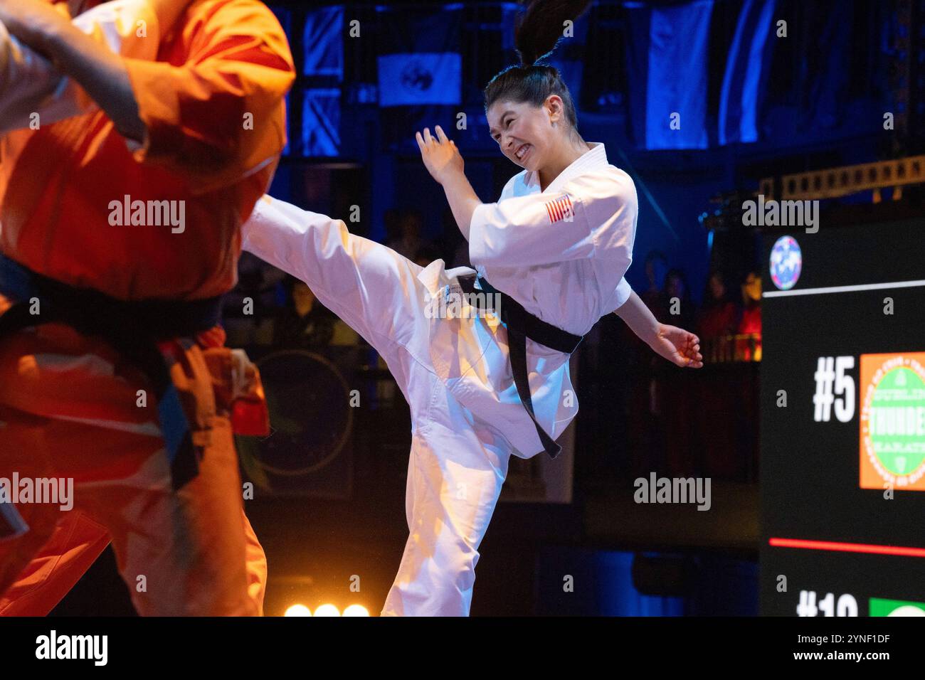 COBRA KAI, Oona O'Brien (Staffel 6, Teil 2, ausgestrahlt am 15. November, Nr. 2024). Foto ...