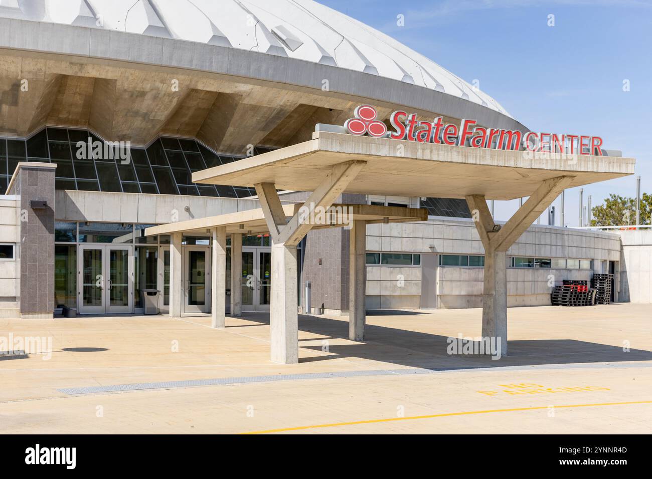 Das State Farm Center ist eine Arena an der University of Illinis, in ...