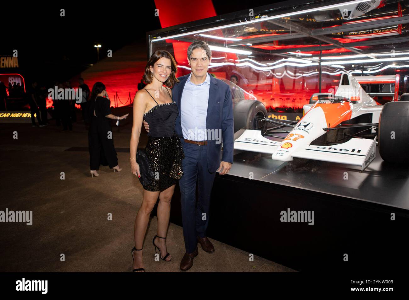São PAULO, SP - 26.11.2024: PREMIERE MUNDIAL DE SENNA VON NETFLIX ...