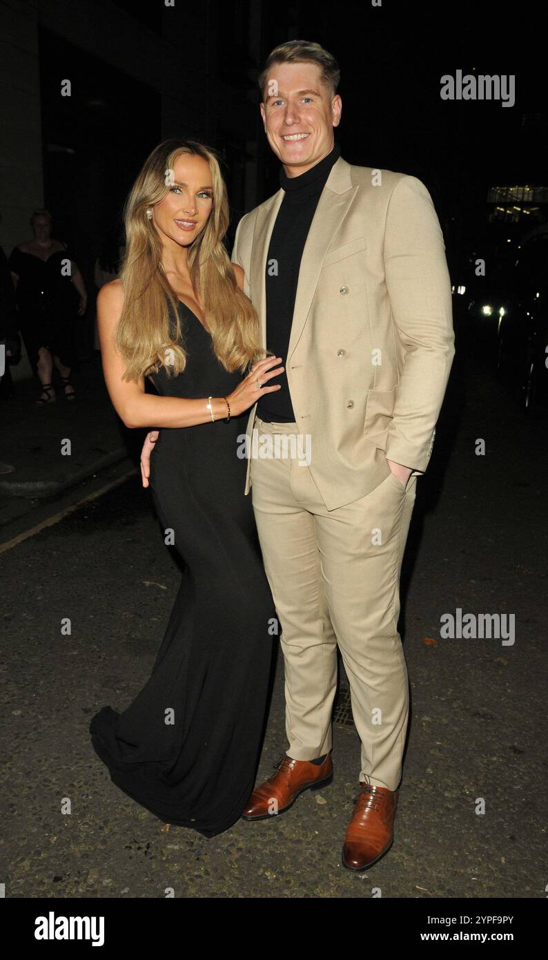 Jessie Wynter und will Young bei den Beauty Awards 2024, City Central ...