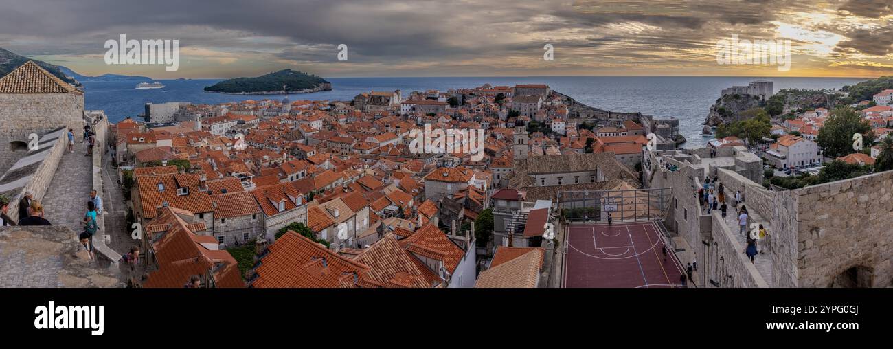 ámicas de Dubrovnik desde las murallas de la ciudad. Destacan los ...