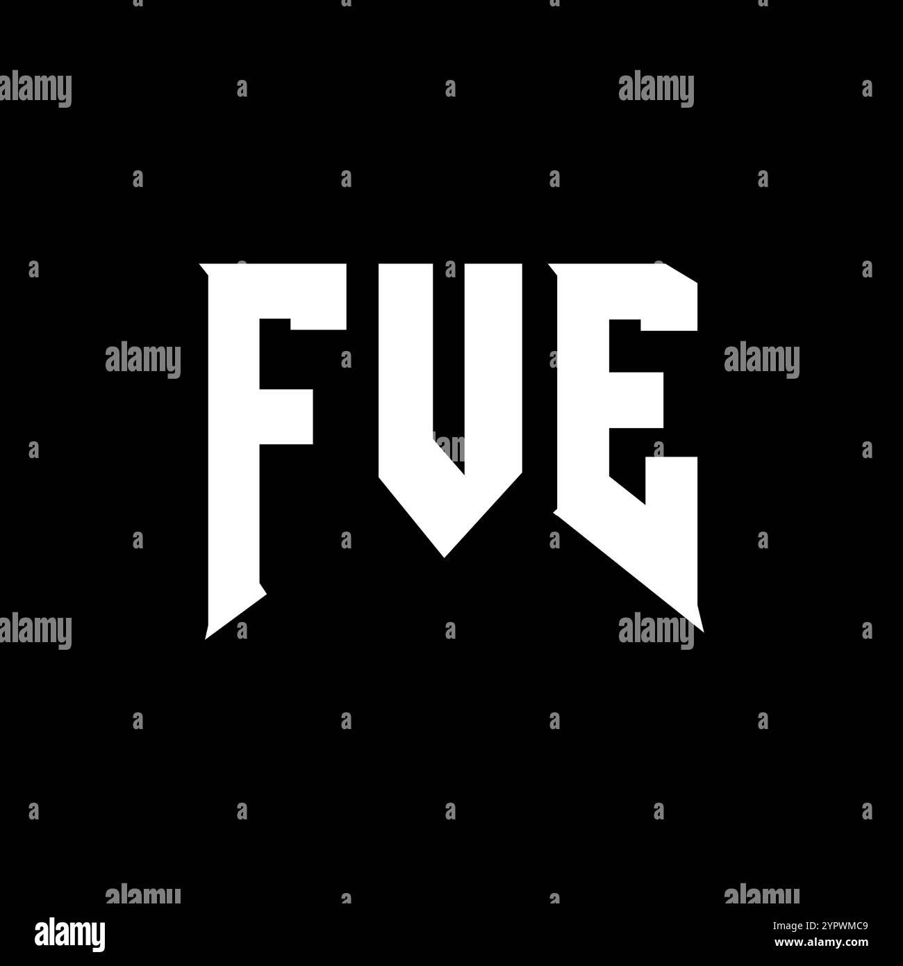 Fve logo design Stock-Vektorgrafiken kaufen - Alamy
