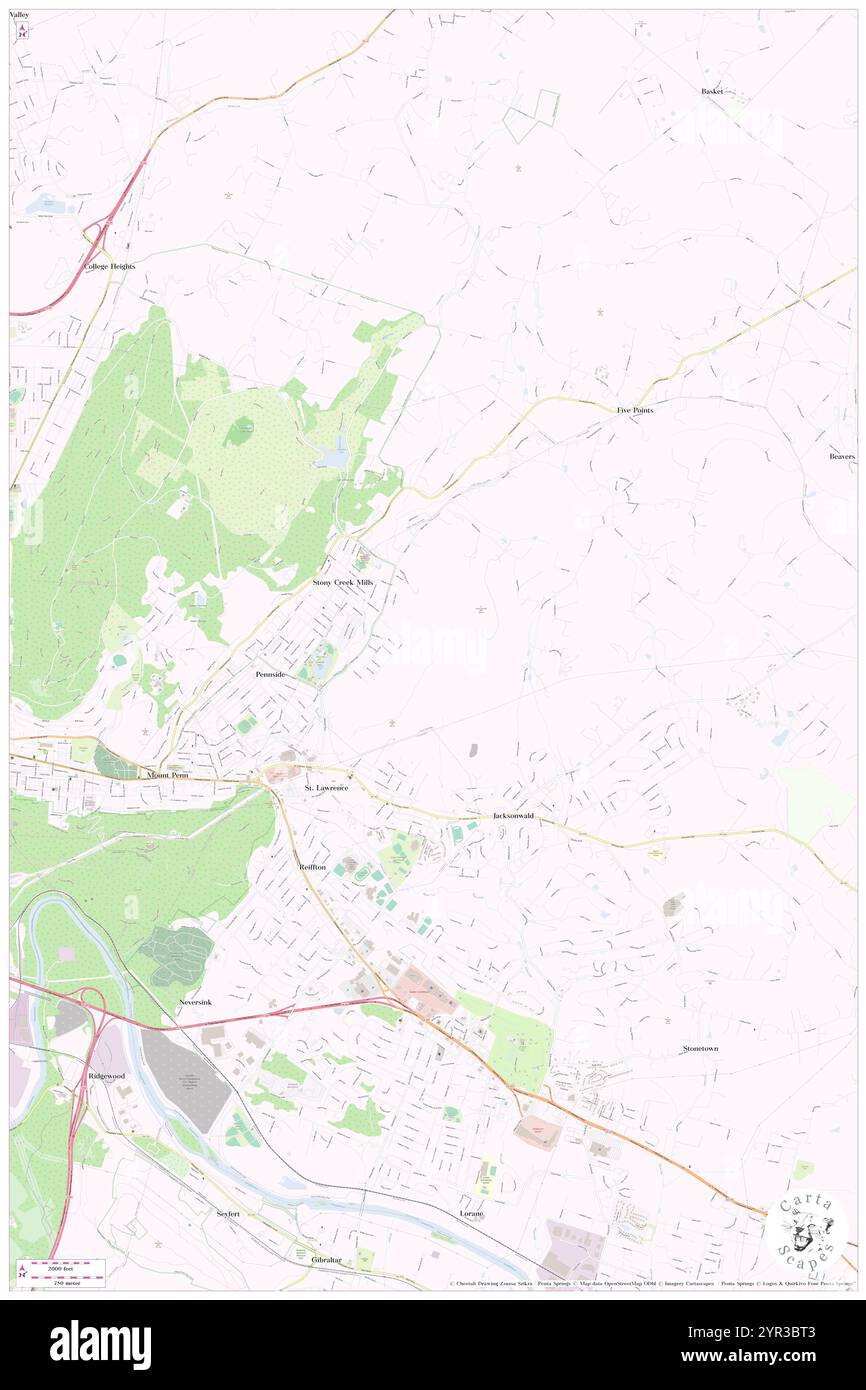Exeter Township Precinct 5, Berks County, USA, USA, Pennsylvania, n 40 ...