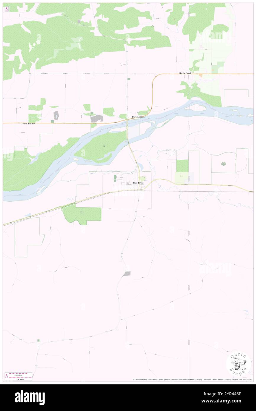 Village of Blue River, Grant County, USA, USA, Wisconsin, n 43 11' 6 ...
