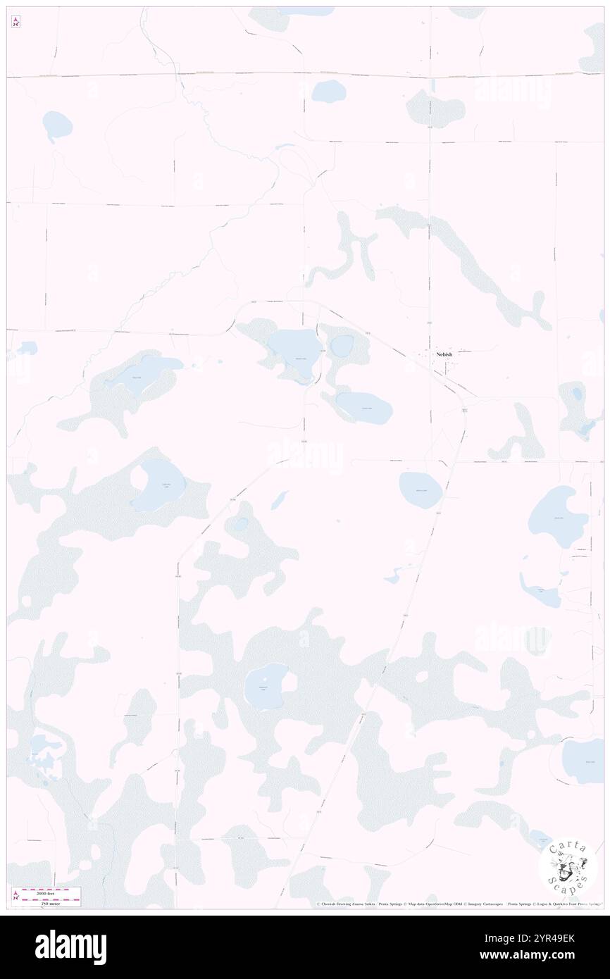 Township of Nebish, Beltrami County, USA, USA, Minnesota, n 47 45' 34 ...