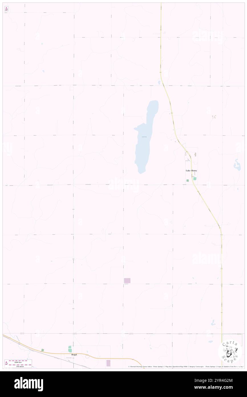 Township of Lake Henry, Stearns County, USA, USA, Minnesota, n 45 27 ...