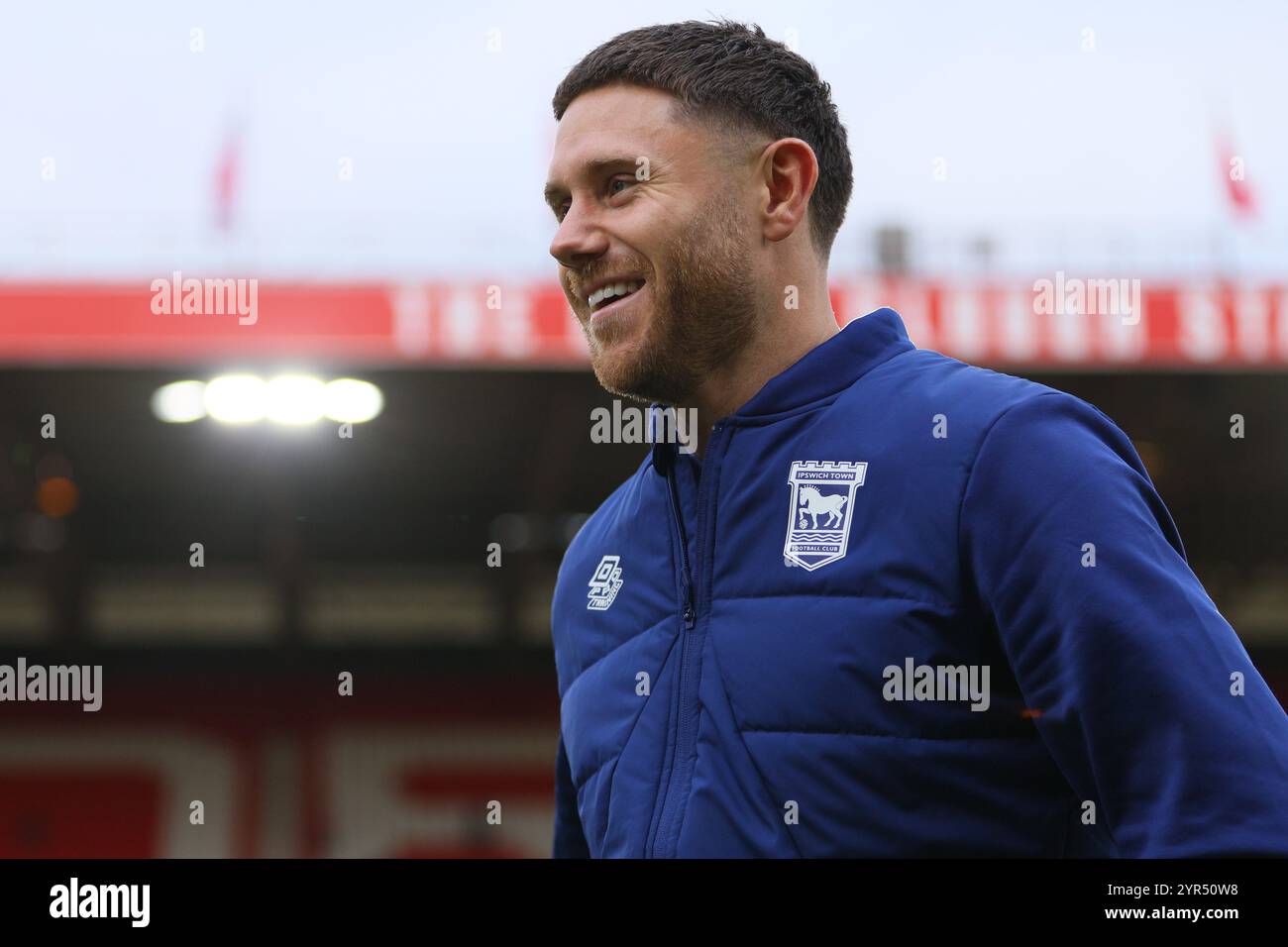 Wes Burns of Ipswich Town - Nottingham Forest / Ipswich Town, Premier ...