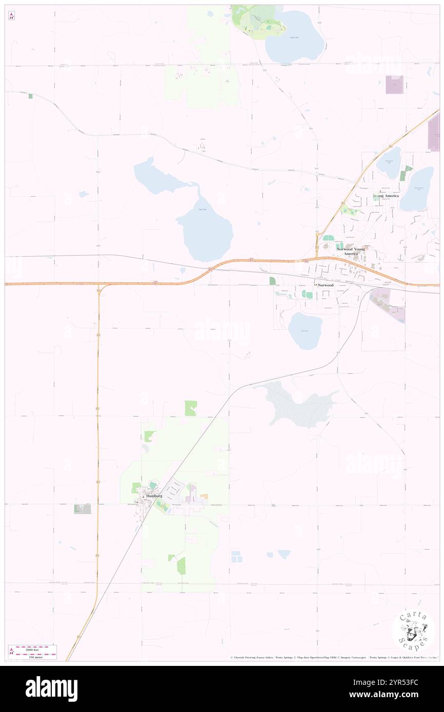 Township of Young America, Carver County, USA, USA, Minnesota, n 44 45 ...