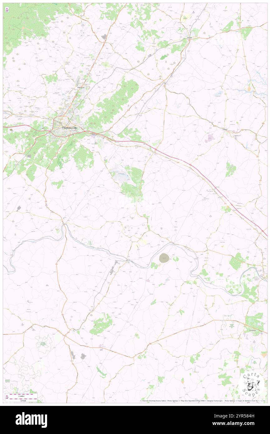 Fluvanna County, Fluvanna County, USA, Vereinigte Staaten, Virginia, n ...