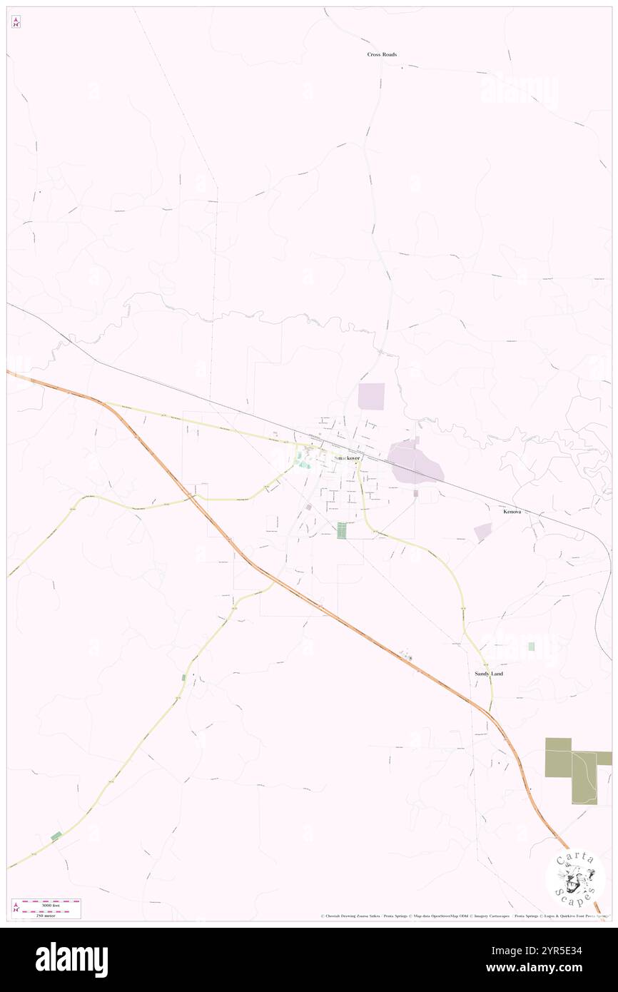 Stadt Smackover, Union County, USA, USA, Arkansas, n 33 21' 50'', S 92 ...