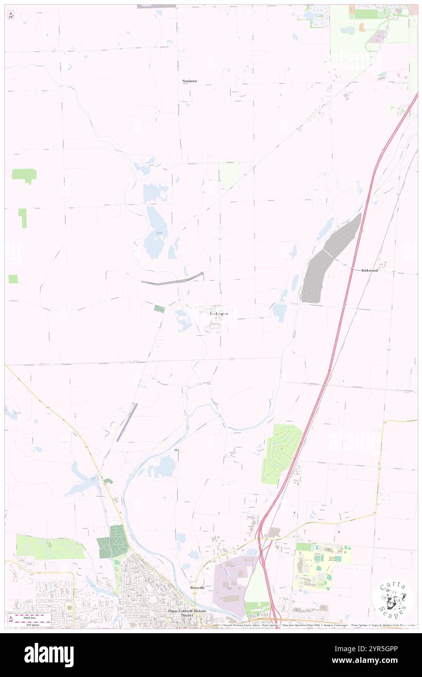 Village of Lockington, Shelby County, USA, USA, Ohio, n 40 12' 27'', S ...