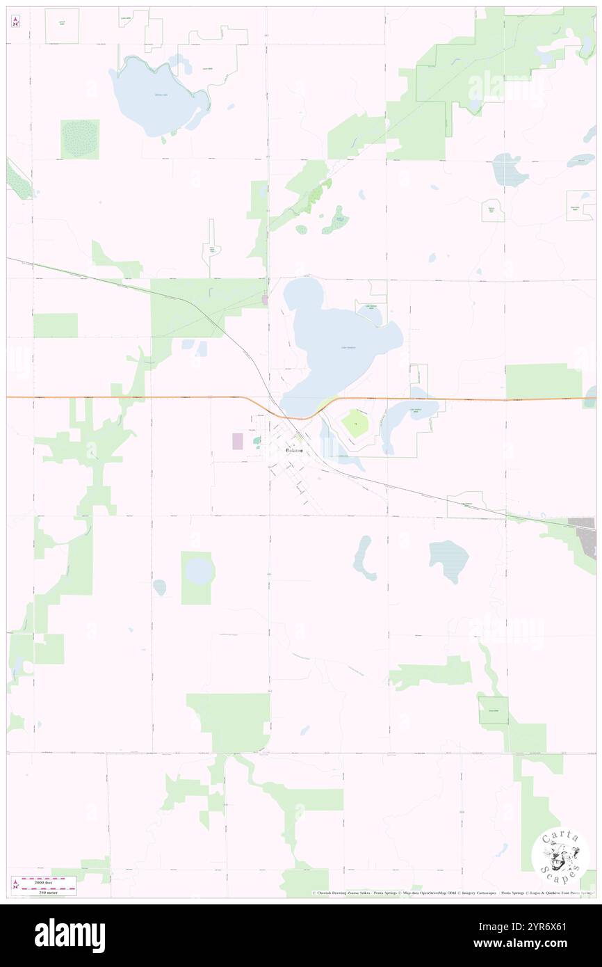 Stadt Balaton, Lyon County, USA, USA, Minnesota, n 44 13' 59''', S 95 ...